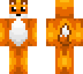 Cute fox | Minecraft Skin