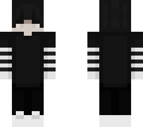 Black Emo Boy | Minecraft Skins