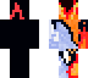 Fire and ice | Minecraft Skin