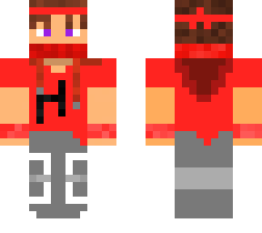Minecraft Red Steve | Minecraft Skin