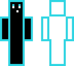 neon blue | Minecraft Skin