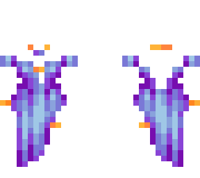 Oceanic Ball Gown - Base | Minecraft Skin