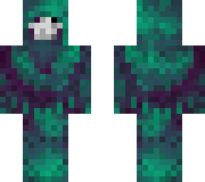 Overgrown skeletal hermit | Minecraft Skin