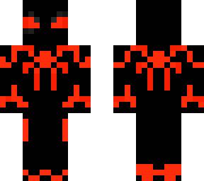 Red Agent Venom | Minecraft Skin