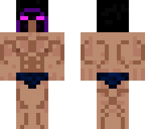 werid body builder guy | Minecraft Skin