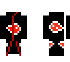 Akatsuki cloak | Minecraft Skin