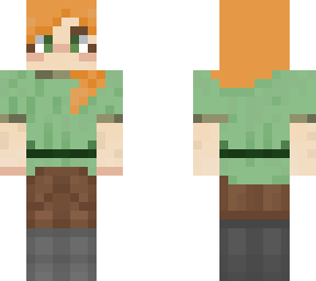 Alex Default Minecraft Skins