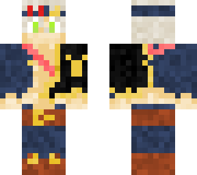 asta black clover | Minecraft Skins