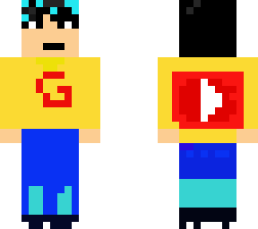 Color Amarillo Minecraft Skins