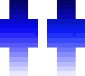 blue fade skin base | Minecraft Skin