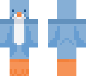 Blue Penguin !! | Minecraft Skin