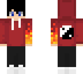 Fire Hands! | Minecraft Skin