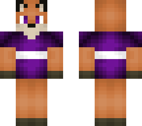 Purple Fox Minecraft Skins