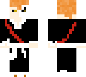 ichigo kurosaki bleach anime | Minecraft Skins