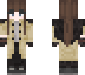 Khaki coat | Minecraft Skin