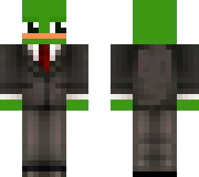 Peepo in a suit | Minecraft Skin