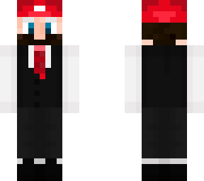 Poker Mario | Minecraft Skin