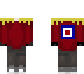 RAF flying suit (base) | Minecraft Skin