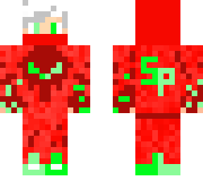 Red Cool Boy Skin | Minecraft Skin