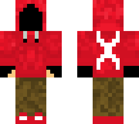 RED X | Minecraft Skin