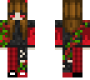 rose vine demon | Minecraft Skin
