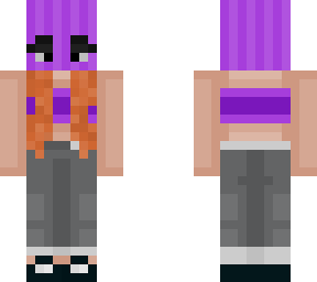 ski mask girl | Minecraft Skins