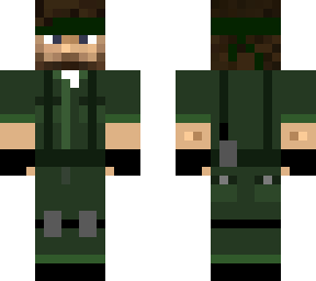 solid snake | Minecraft Skins