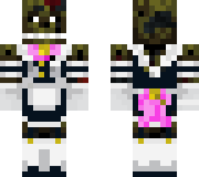 springtrap maid | Minecraft Skin