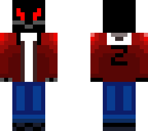 Zekrom with Jacket | Minecraft Skin
