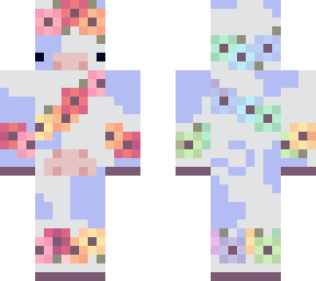 Baby blue cow | Minecraft Skin