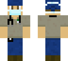 Dino vet edit #3 | Minecraft Skin