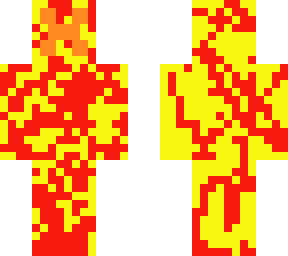 Lava Man | Minecraft Skin