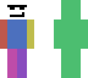 Multi Color Skin | Minecraft Skin