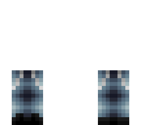 Pants - Grayish Blue Jeans w/ Chains | Minecraft Skin