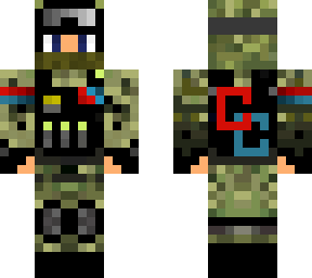 Rich Army Boy | Minecraft Skin