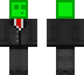 Slime In Suit | Minecraft Skin