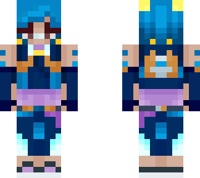 valorant neon | Minecraft Skins