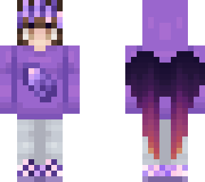 Amethyst Skin (Complete) | Minecraft Skin