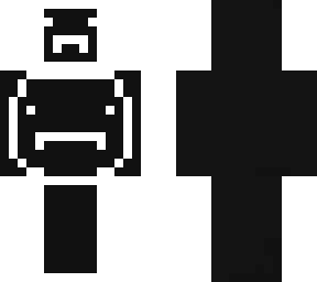 Black mad dream | Minecraft Skin