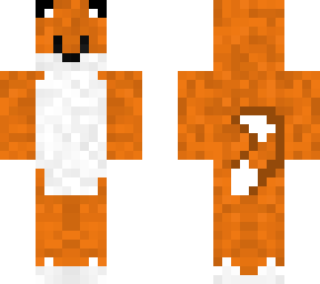 Cute fox | Minecraft Skin