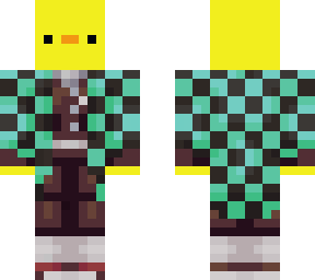 Demon slayer duck | Minecraft Skin