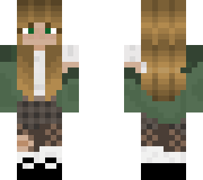grunge fairycore girl | Minecraft Skin