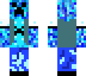 ICE CREEPER!! | Minecraft Skin