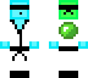 Multihead Slime Ninja | Minecraft Skin