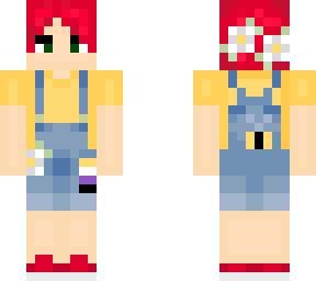 non-binary overalls | Minecraft Skin