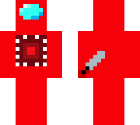 red imposter | Minecraft Skin