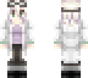 scientist girl | Minecraft Skins