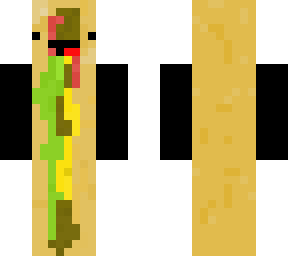 Taco With Derp Face | Minecraft Skin