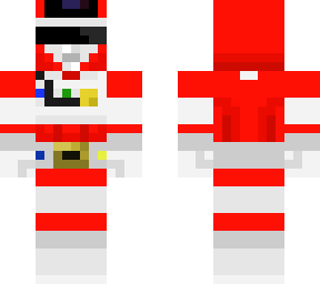 Bioman Red 1 | Minecraft Skin