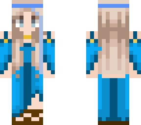 blue angel | Minecraft Skin